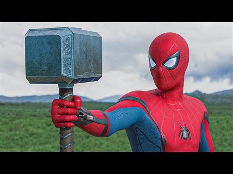 Spiderman Is Finally Worthy Mjolnir • Who Can Lift Thors Hammer