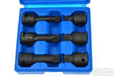 Set Torx Spline Udarnih Ključeva M14 M16 M18 1 2 Geko Kupujemprodajem