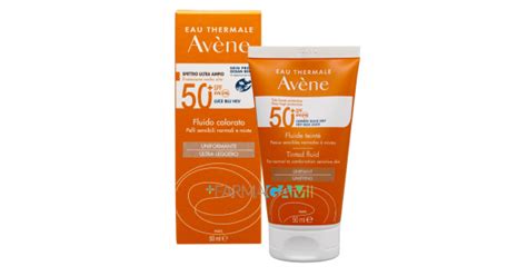 Avène Spf 50 Fluido Colorato Uniformante Ultra Leggero 50 Ml