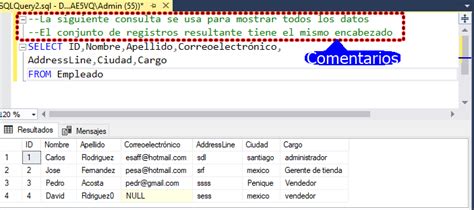 Sql Comment Comentarios En Sql Server Sqlserverdb