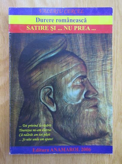 Valeriu Cercel Durere Romaneasca Satire Sinu Prea Cumpără