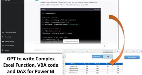 How Chat Gpt Can Help To Write Complex Excel Function Vba Code And Dax For Power Bi Pk An