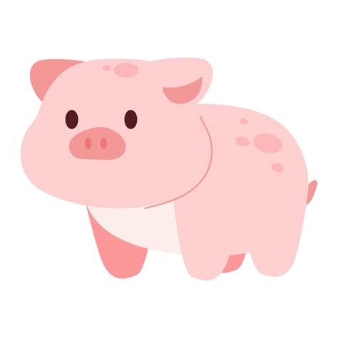 Piglets Illustration Premium Vector