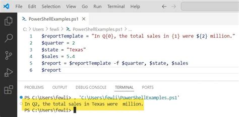 How To Replace Placeholders In Strings Using Powershell