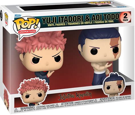 Customer Reviews Funko Pop Animation Jujutsu Kaisenitadori And Todo 72041 Best Buy