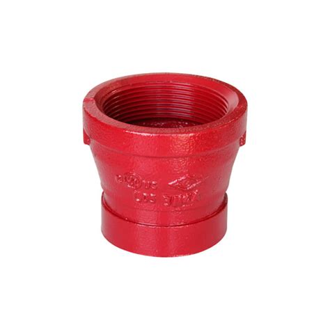 Grooved X Female Threaded Adapter Nipple Tpmcsteel