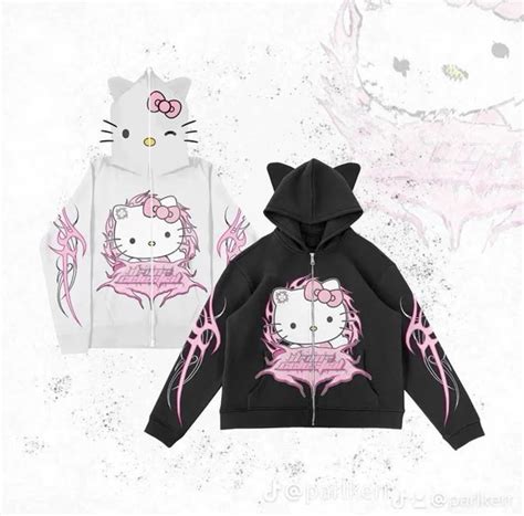 Pin By ‎🎀 On Jackets Hello Kitty Hello Kitty Clothes Kitty Clothes