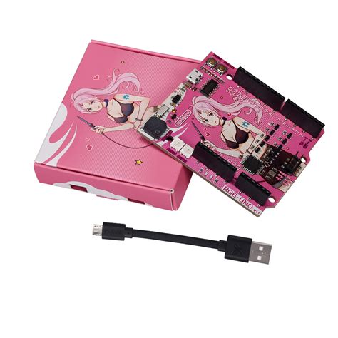 Biqu Rgbduino Uno V12 Jenny Greek Duck Atmega328p Au Chip 16mhz 5v De