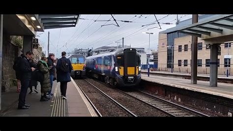 British Rail Class 334 6510964120 Class 385 385119 At Haymarket