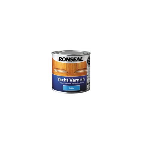 Ronseal Exterior Yacht Varnish Satin 250ml Eroofing