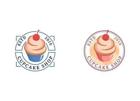 Sweet Cake Logo Cupcake Logo Icon Vector Art At Vecteezy