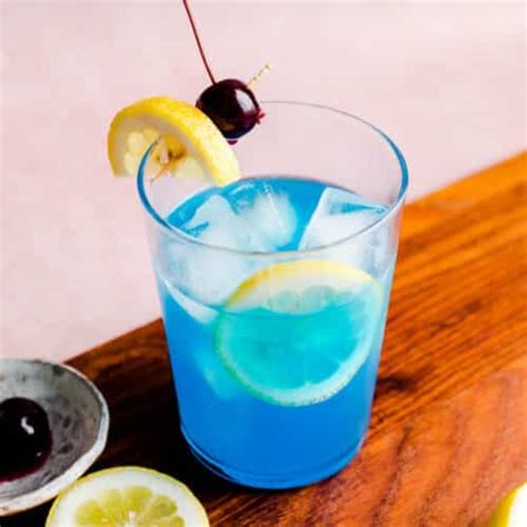 Blue Lagoon Mocktail Salted Plains