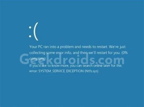 How To Fix System Service Exception On Windows 10 GeekDroids