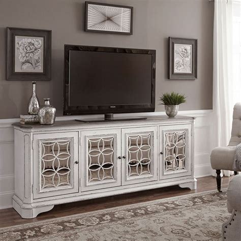 Magnolia Manor 84 Inch Tv Console Tv Stand Decor Living Room Home