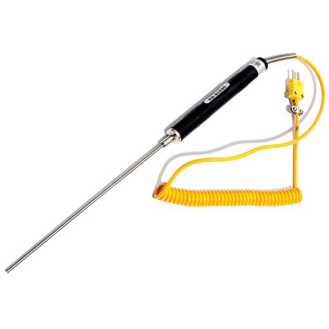 Type K Surface Thermocouple Probe For Liquid Solid Surface Temperature