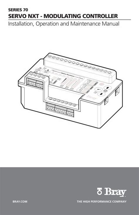 Pdf Series 70 Servo Nxt Modulating Controller• “dead Band