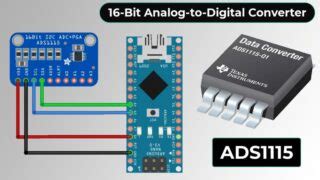 How To Use ADS Bit ADC Module With Arduino
