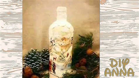Youtube Decoupage Bottles