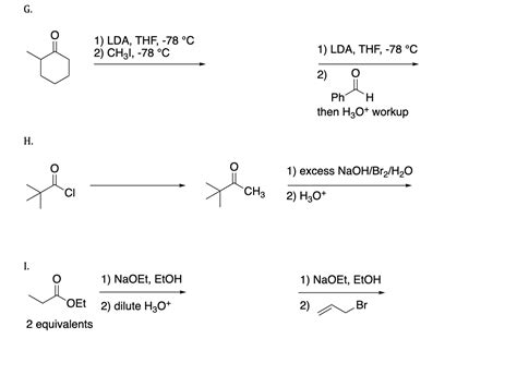 Solved Draw The Missing Starting Materials Reagents Or Chegg