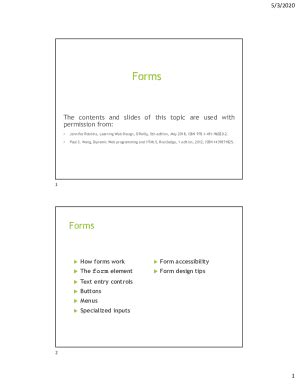 Fillable Online Microsoft Powerpoint Forms Lecture Pptx Fax Email