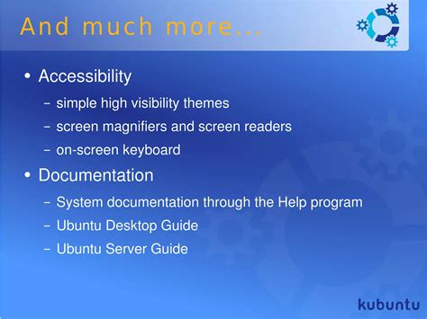 Oo Presenting Kubuntu Ppt