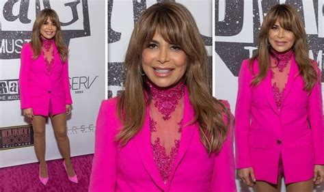 Paula Abdul 60 Looks Half Her Age As She Gives Leggy Display In