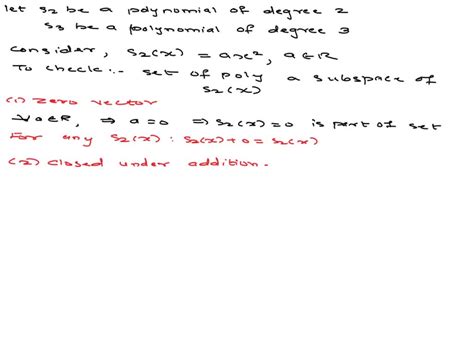 Solved Let S2 Be The Set Of Polynomials Of Degree 2 And S3 Be The Set Of Polynomials Of Degree