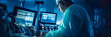 Premium Photo Healthcare Professional Configuring And Calibrating A