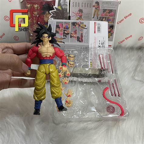Mô Hình Son Goku Super Saiyan 4 Có Khớp Figure Action Son Goku Super