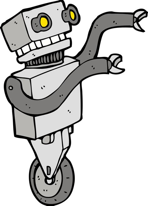 Cartoon Funny Robot 42328022 Png