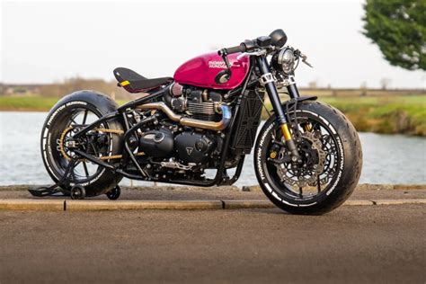 Rubystone Sl Rs Triumph Bobber Custom Build By Thornton Hundred