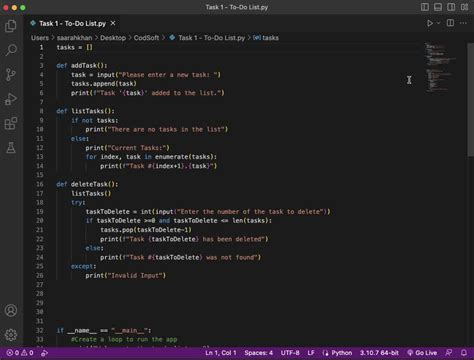 Saarah Akthar On Linkedin Codsoft Internship Python