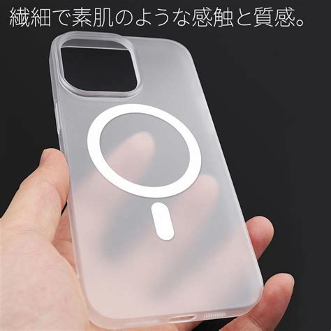 Iphone15 スマホケース Magsafe対応 クリアケース クリア シンプル マグネット かわいい 透明 Iphoneケース Iphone14 Ipho13 Iphone12