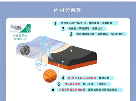 Tendays 希臘風情正側睡調節枕85cm高 Pchome 24h購物
