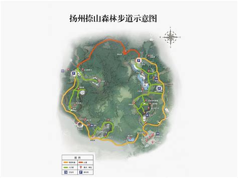 江苏省林业局 森林步道 扬州捺山森林步道