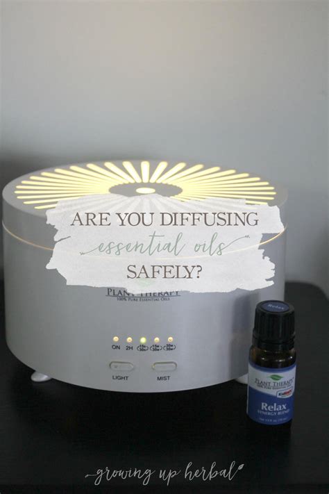 Are You Diffusing Essential Oils Safely