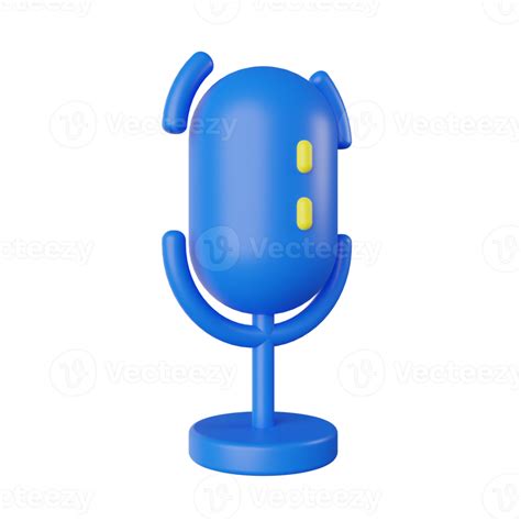 Mic 3d Illustration 10329460 Png