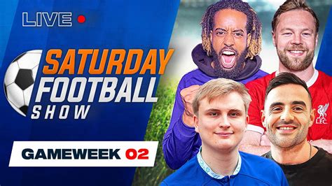SATURDAY FOOTBALL SHOW LIVE With AGT Fuad Tom Jamie YouTube