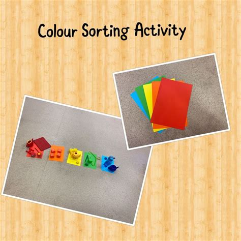 Eyfs Colour Sorting Activity Color Sorting Activities Sorting