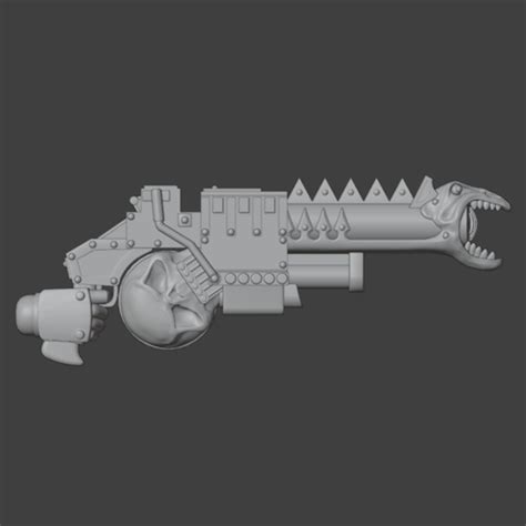 🔫 Noise Blaster Sonic Musket・ Stl File For 3d Printing・cults