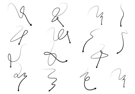 Calligraphic Arrow Brushes Pack Free Photoshop Brushes At Brusheezy
