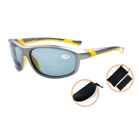 Th6170pgsg Eyekepper Polycarbonate Polarized Bifocal Sport Sunglasses