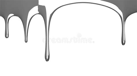 Silver Liquid Abstract Shiny Splash Stock Illustration Illustration