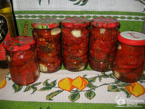 Итальянские вяленые помидоры - пошаговый рецепт с фото на Готовим дома