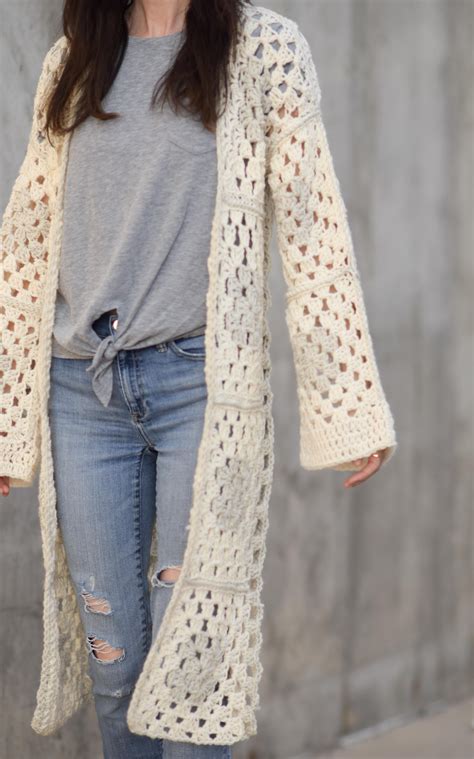 Top Crochet Cardigan Patterns For Beginners Mama In A Stitch