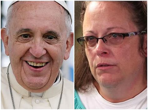 Vatican Confirms Secret Meeting Between Pope And Kim Davis