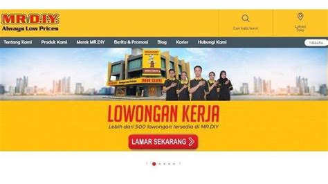 Lowongan Kerja Terbaru Juli 2022 Di Mr Diy Untuk Lulusan Smasmk Ada