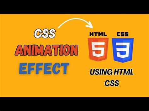 How To Make Animation In Html And Css Animation In Html Css Js Animation Learnwithcode