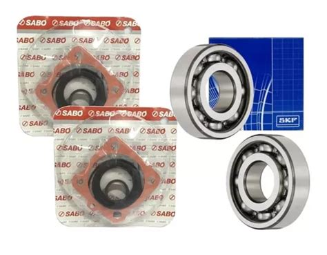 Kit Rolamento Retentor Roda Traseira Fusca Brasilia Parcelamento Sem Juros