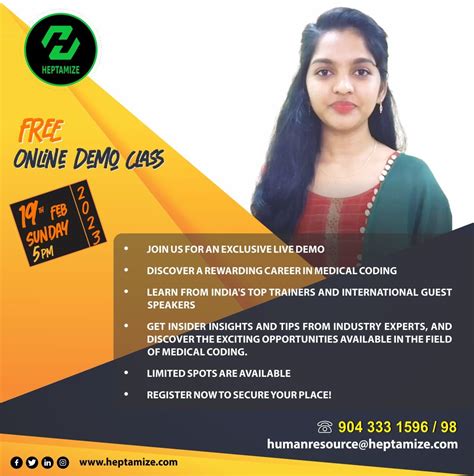 Heptamize On Linkedin Crack The Code Join Our Live Medical Coding Demo And Master The Art Of